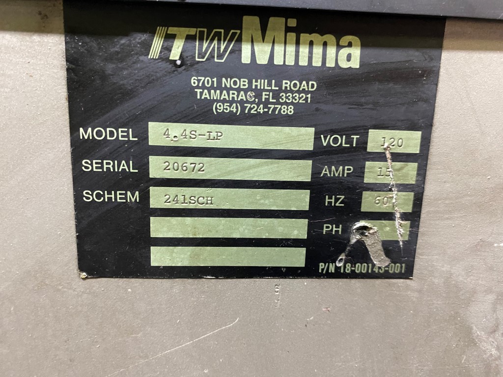 BV187: ITW/MIMA 4.4 AUTO STRETCH WRAPPER - McKean Machinery Sales, Inc